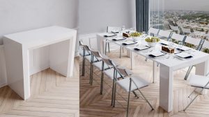 Best Extendable Dining Tables For Small Spaces - WooSmartHome