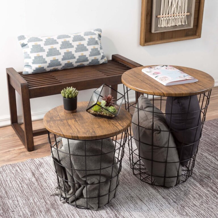 The Best Nesting Tables for small spaces - WooSmartHome