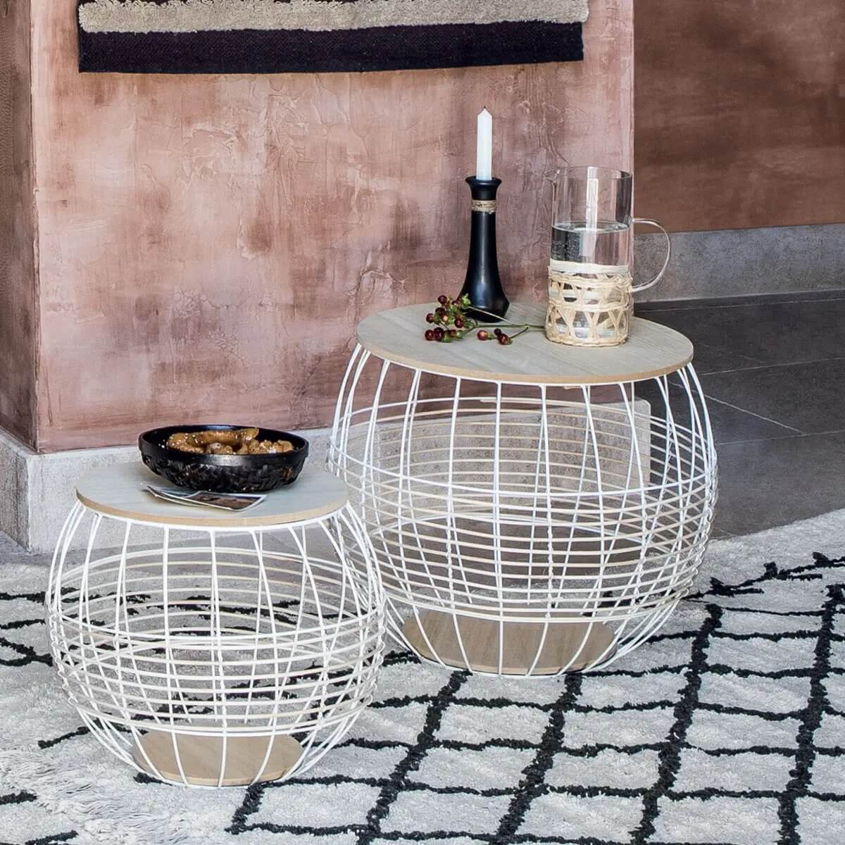 The Best Nesting Tables for small spaces - WooSmartHome